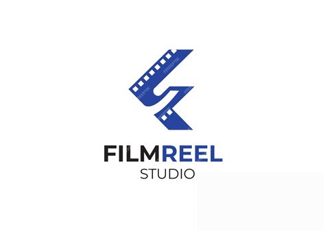 Plantilla De Logotipo De Película De Cine Vector Premium