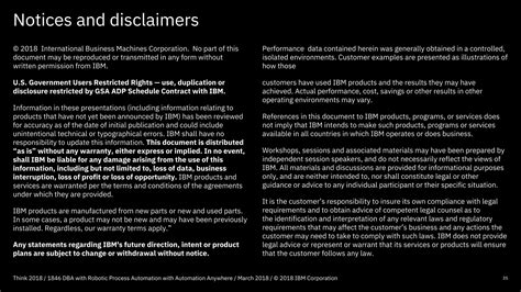 1846 Business Automation With Ibm Robotic Process Automation Rpa Pdf Robotics Technology