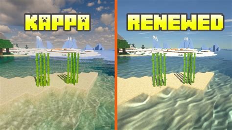 Kappa Shaders Vs Seus Renewed Shader Comparison Youtube