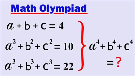 math olympiad a nice algebra problem vijay maths youtube