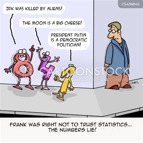Statistical Lie Cartoons And Comics Funny Pictures From CartoonStock