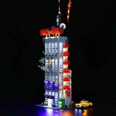 Light Up Lego Daily Bugle 76178 Easily Lightailing
