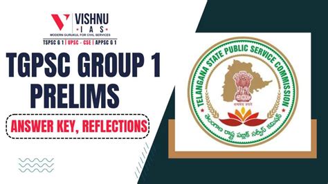 TSPSC Group Answer Key Reflections Download PDF Best UPSC Coaching Centre In Hyderabad