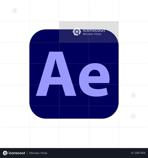 Adobe After Effects Logo Animated Logo Download In Json Lottie Or Mp4