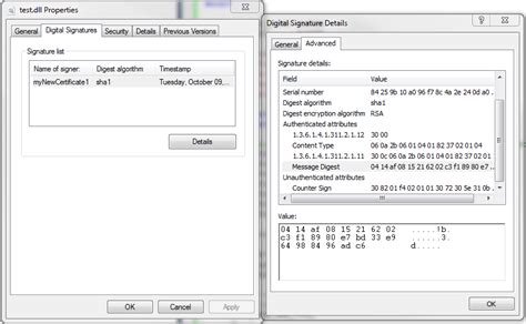 Certificates How To Programatically Verify A File Signature