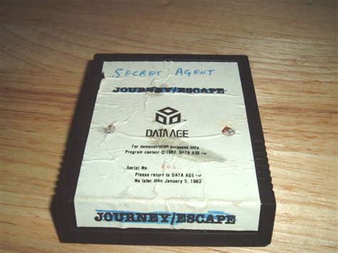 Atari 2600 Vcs Secret Agent Scans Dump Download Screenshots Ads Videos Catalog