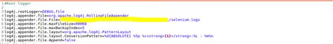 How To Use Log4j With Selenium Web Driver Uvdesk Helpdesk