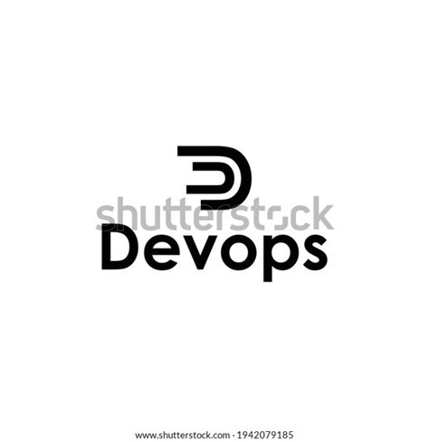 문자 D Devops 로고 기호 템플릿tipografi 스톡 벡터로열티 프리 1942079185 Shutterstock