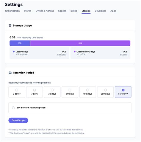 managing and deleting session recordings lessonspace knowledge base
