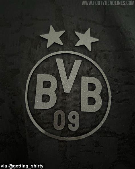 Dortmund All Black 22 23 Special Kit Restocked Footy Headlines