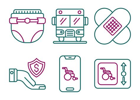 Accessibility Vector Icon Set 17482702 Vector Art At Vecteezy