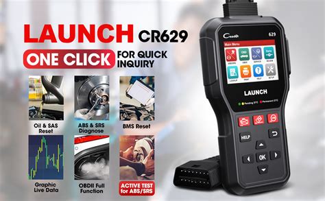 Launch CR629 Code Reader OBD2 Scanner Launchx431online