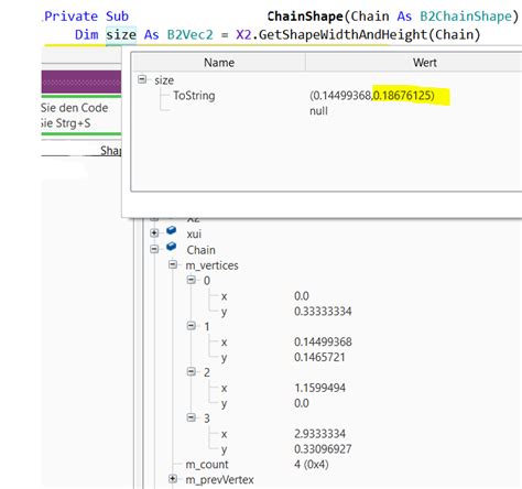 Strange Values Returned By Getshapewidthandheight Chainshape B4x