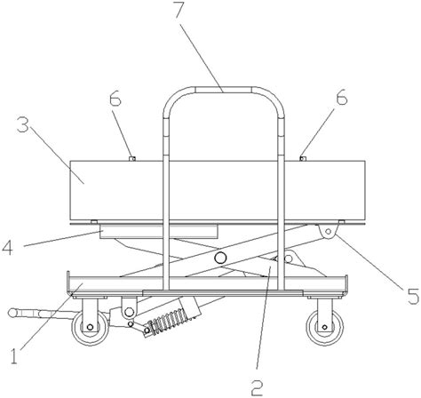 穿梭车行走电机拆装用辅助支撑装置的制作方法