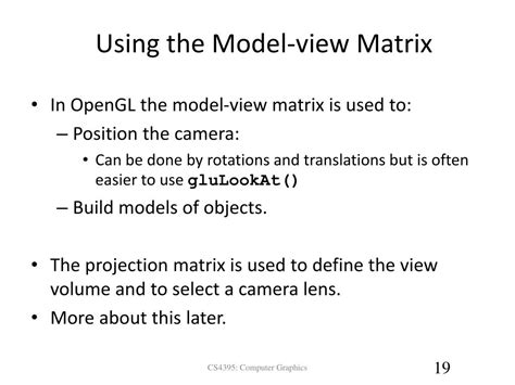 Ppt Opengl Transformations Powerpoint Presentation Free Download Id 3280532