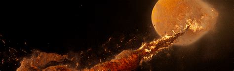 Collision May Have Formed The Moon In Mere Hours Simulations Reveal R Spaceporn