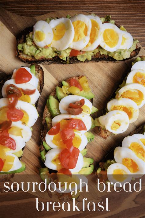 Sourdough Bread Breakfast Recipe With Egg And Avocado Idies Farm