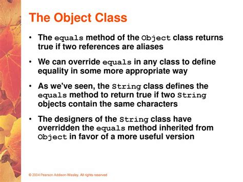 overriding methods and class hierarchies ppt download