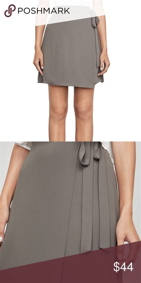 Soldbcbg Mini Aviva Wrap Skirt Spanish Moss S Clothes Design Wrap