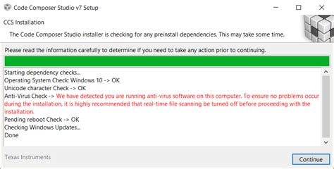 Code Composer Studio Installation