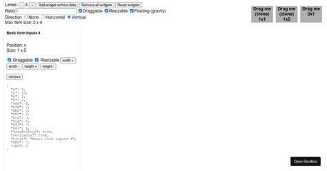 Angular Forked Codesandbox