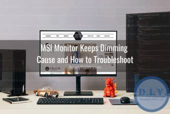 MSI Monitor Screen Issues Ready To DIY