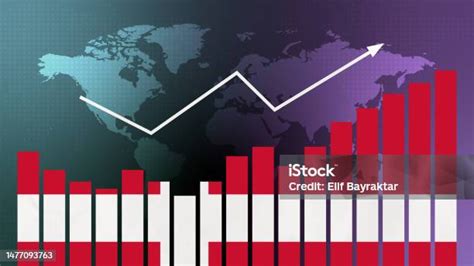 기복이 있는 덴마크 막대 차트 그래프 가치 상승 경제 회복 및 비즈니스 개선의 개념 기업 재개 정치 갈등 깃발이 있는 전쟁 개념 0명에 대한 스톡 벡터 아트 및 기타 이미지