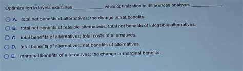 solved optimization in levels examineswhile optimization in