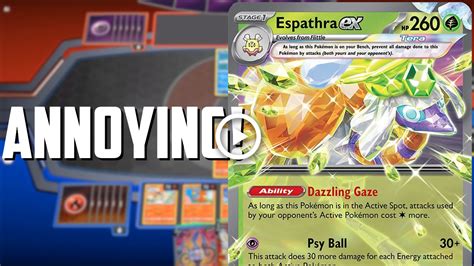 Espathra Ex Is So Annoying And It Destroys Charizard Ex Pokemon