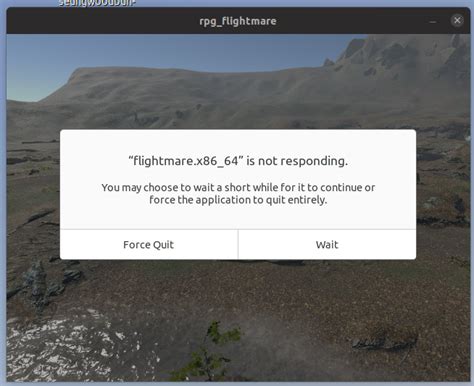 Flightmare Is Not Responding After Roslaunch Agile Autonomy Simulation Launch Issue Uzh