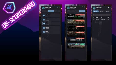 Free Qbcore An Enhanced Scoreboard For Qbcore Fivem Releases Cfxre Community