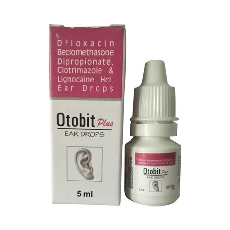 Otobit Plus Ear Drops Packaging Type Bottle Packaging Size 5 Ml At