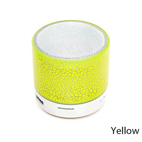 Wirless Bluetooth Speaker Led Light Crack Mini Pro Grandado