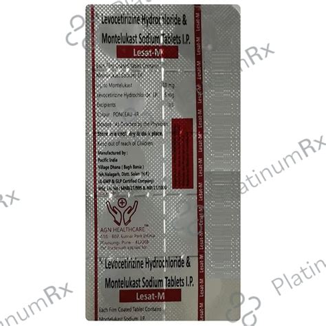 Lesat M Tablet Save 38 On Substitute Medicine