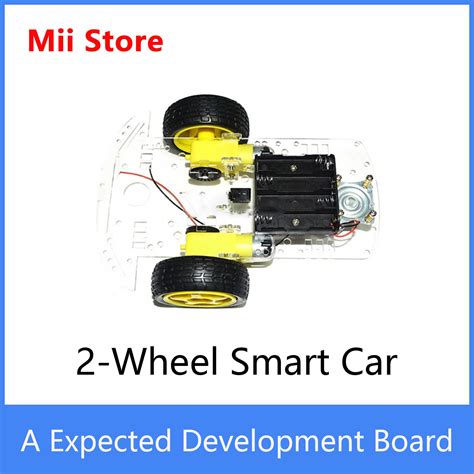 2 Wheel Smart Car Chassis Kit With Speed Code Disc Grandado