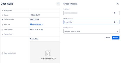 Solved Hiding Fields On Embedded Databases