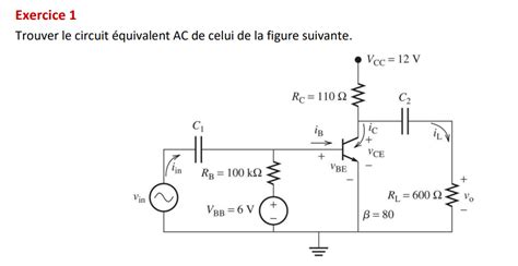 Solved Find The AC Equivalent Circuit Of The One In The Chegg