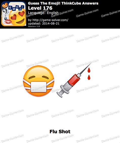 Guess The Emoji ThinkCube Level 176 Game Solver