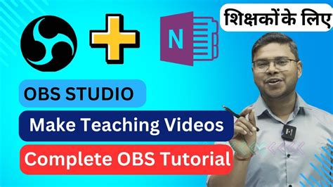 OBS Studio Complete Tutorial Setup Make Videos For Online Teaching Using OBS And Powerpoint In