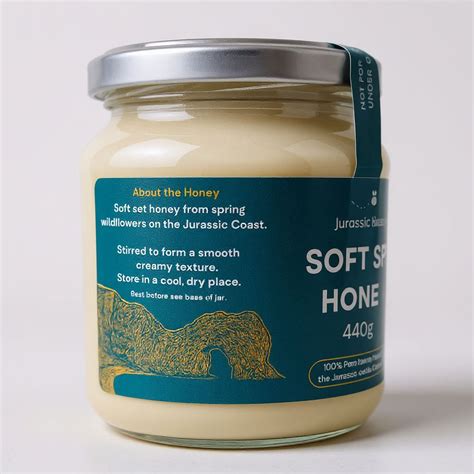 Soft Set Dorset Honey Jurassic Coast Spring Honey 440g Jar