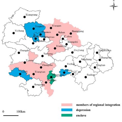 Agglomeration Shadows In Urban Agglomeration In The Middle Reaches Of Download Scientific
