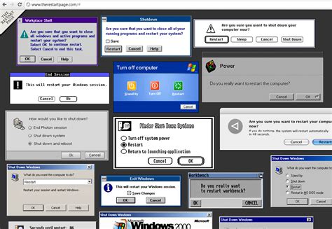 The Restart Page Virtually Fun