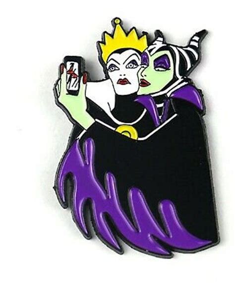 Evil Female Villains Metal Enamel Pin Female Villains Maleficent Disney Villains Queen Movie