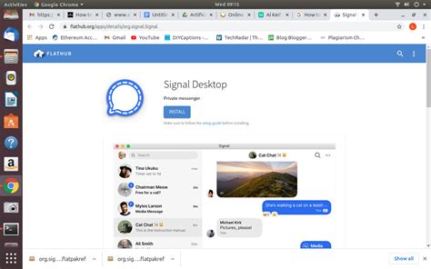 How To Install Signal Messenger On Linux Via Flatpak