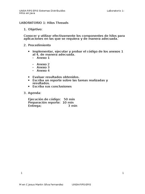 Hilos Pdf Servlet Java Hilo Computación