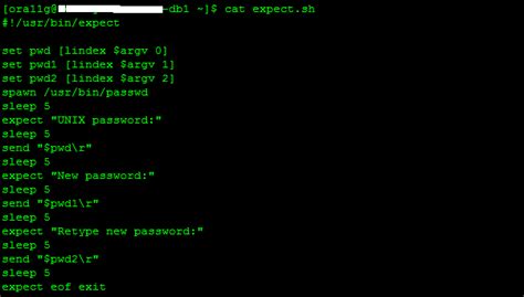 Remote Oracle Database Support Password Reset In Shell Script Using