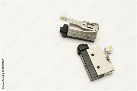 Limit Switch Sensor Of The Machine Tiny Limit Switch For Mechanical Movement And Actuators