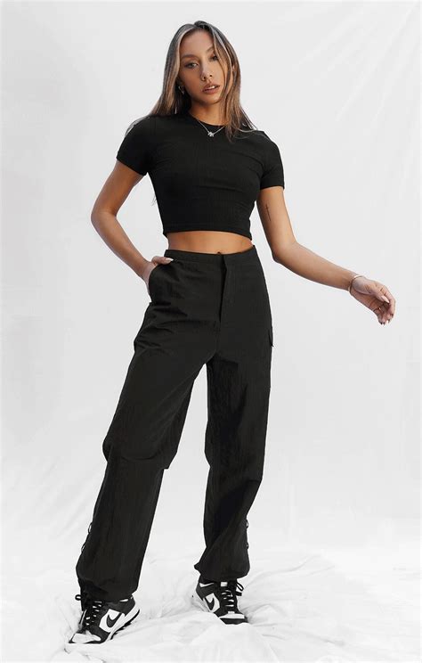 The Cargo Pant Black All Things Golden