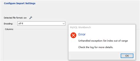 【已解决】mysql workbench导入含中文的csv文件报错问题 workbeech导入csv文件 csdn博客