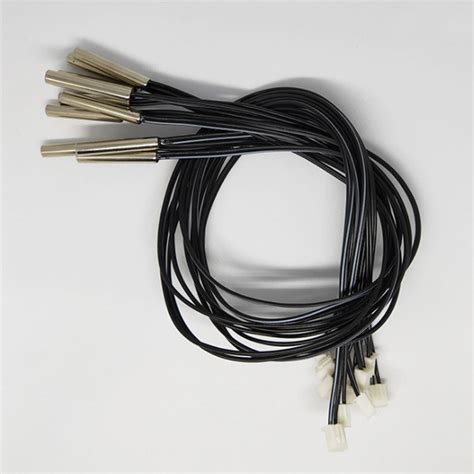 Customized 200 Degree Ntc Thermistor 100k Ohm 1 3950thermal Resistor Sensor With Cable For 3d